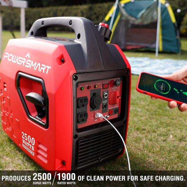 Generador Depredador De 2500 Vatios Predator 9500 Battery Charging