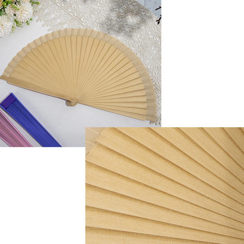 Éventail pliable en papier,Marron--Éventail Pliant À Ouverture ...