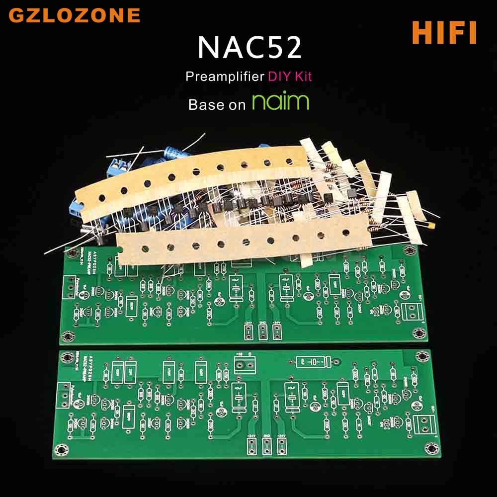 Flagship 2CH HIFI Stereo NAC52 Preamplifier Base On NAIM PCB/DIY Kit ...