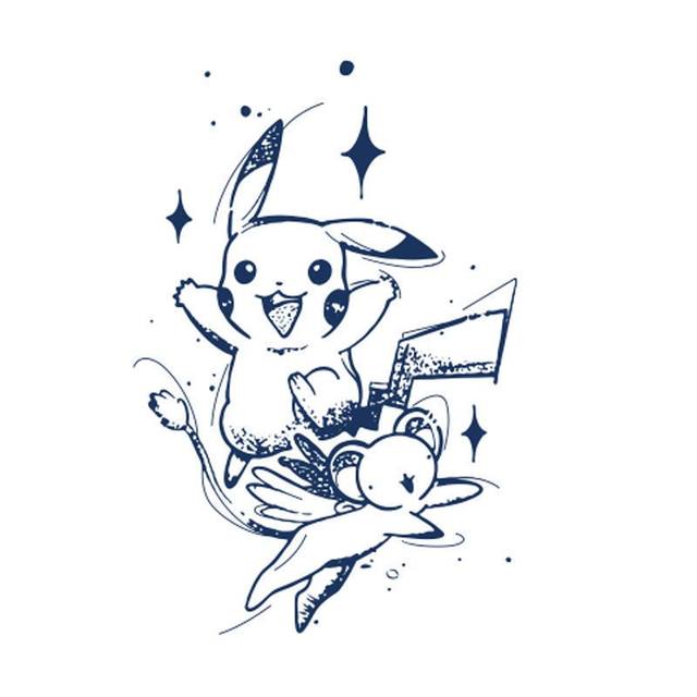 Pikachu Outline Tattoos