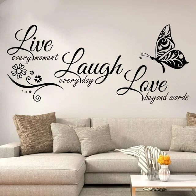 Wall art stickers for living room store