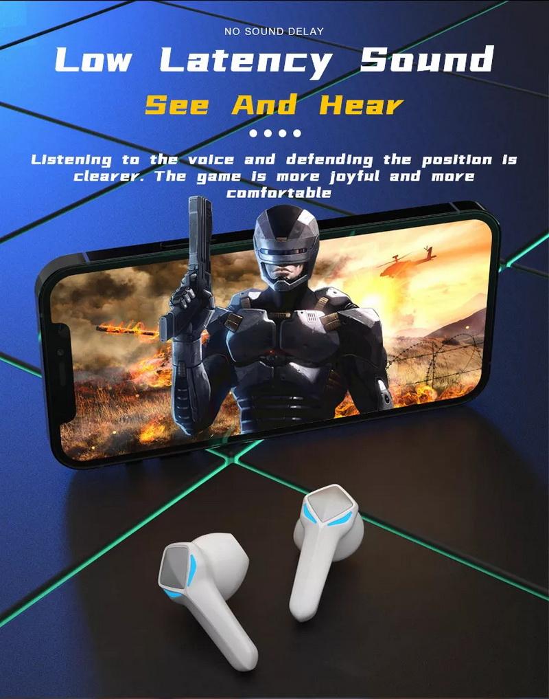 Fone de Ouvido Bluetooth TWS sem Fio BASIKE - BAFON-6771