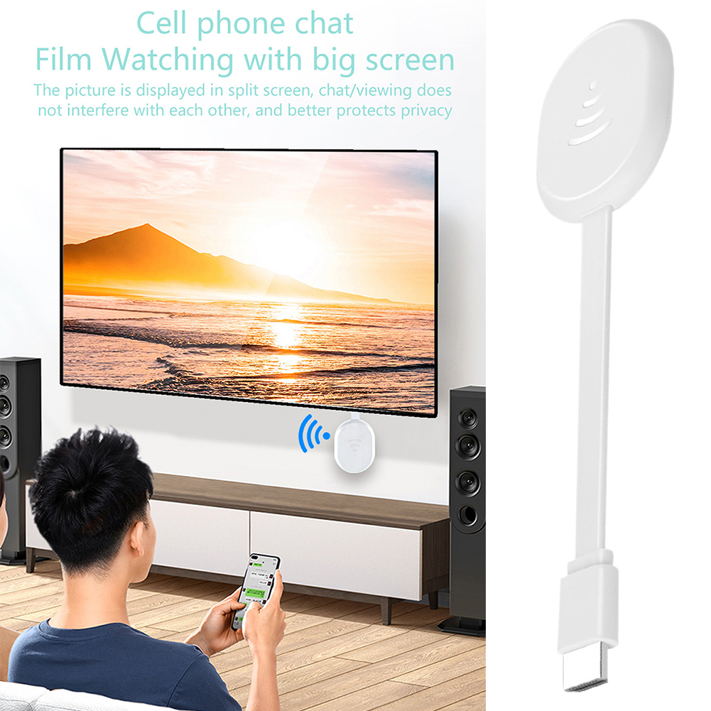 Récepteur-décodeur,Adaptateur de récepteur Portable 4K HD, Dongle d ...