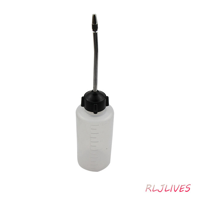 Plastic Sewing Machine Oil Bottle Long Angled Spout Plastic Sewing ...