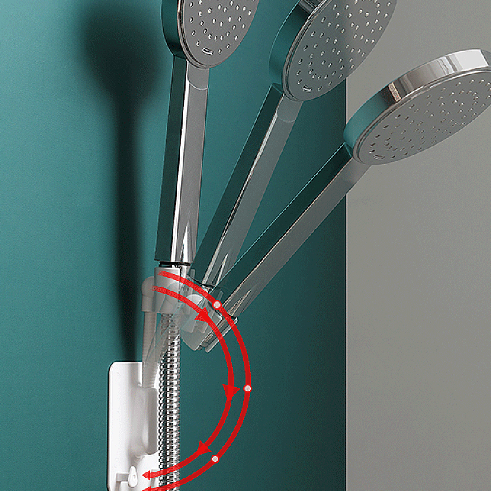 Set accessoires,Support de douche à main universel réglable,pas de ...