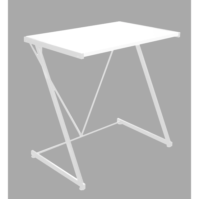 Urban Shop Z shaped Wood Student Desk Brown White computer desk office desk AliExpress