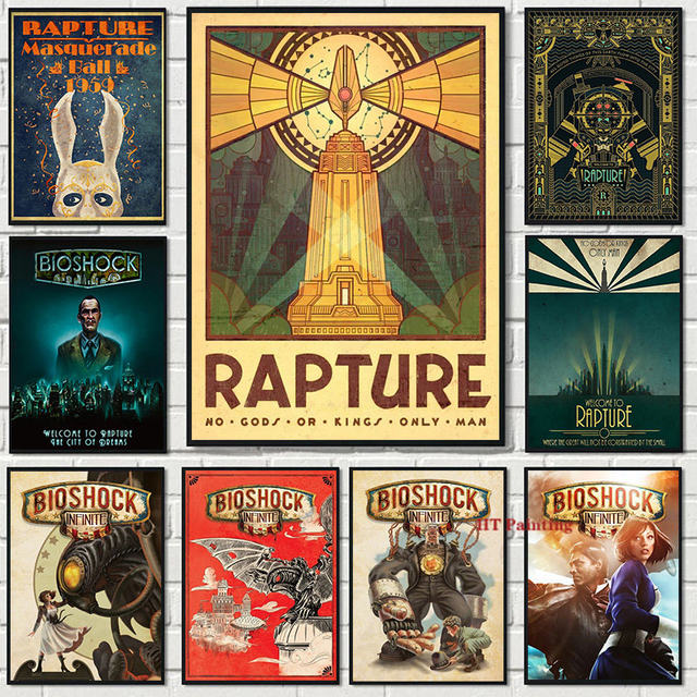 Bioshock Art Deco Posters
