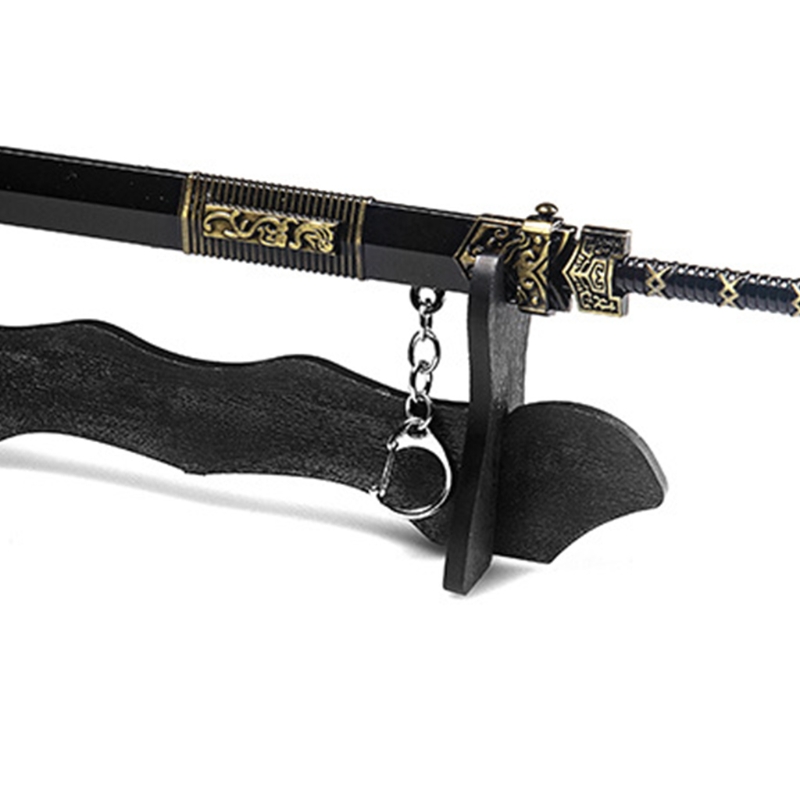 Support à épée Katana noir,étagère de rangement Wakizashi exquise ...