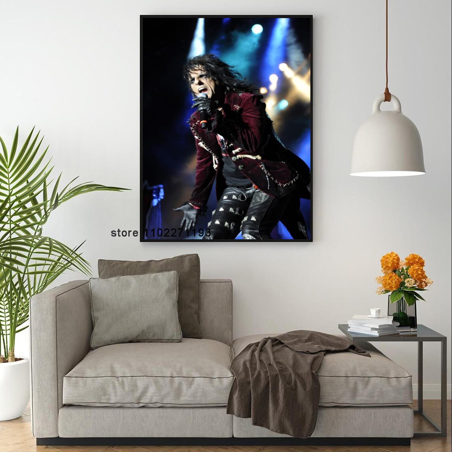 Alice Cooper Singer Poster Decoration Art 24x36 Poster Wall Art ...