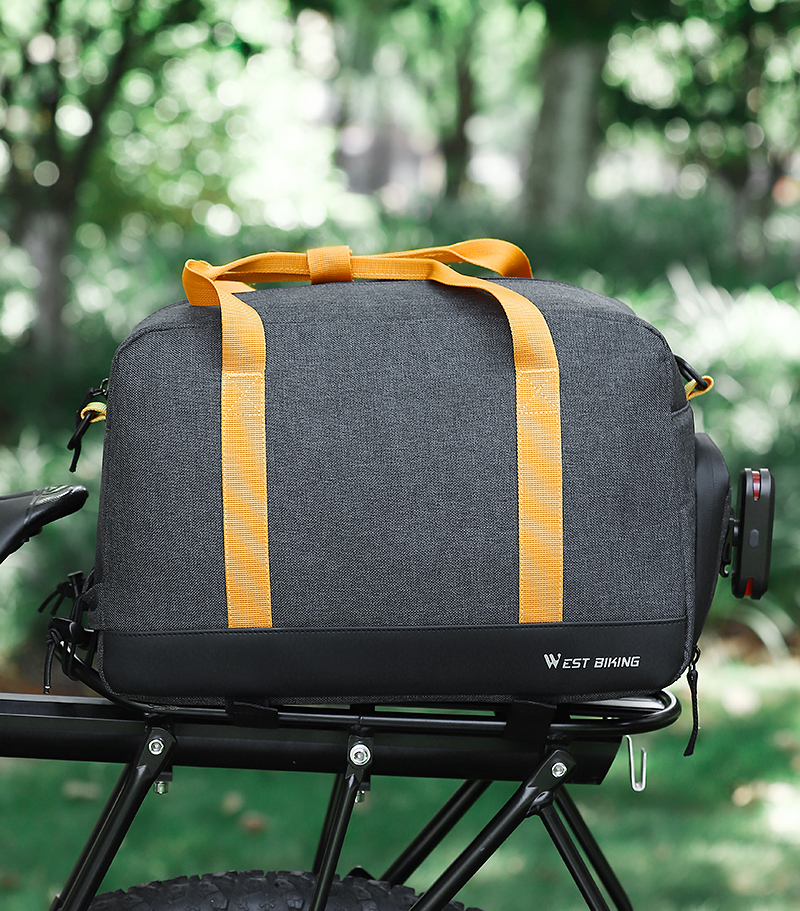 Panier-sacoche vélo,WEST BIKING-Sac de coffre de vélo électrique de ...