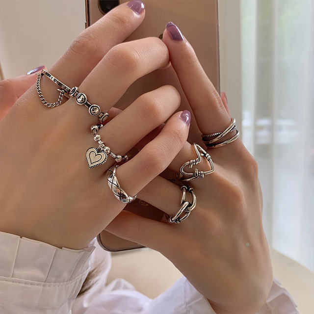 Aliexpress heart ring store