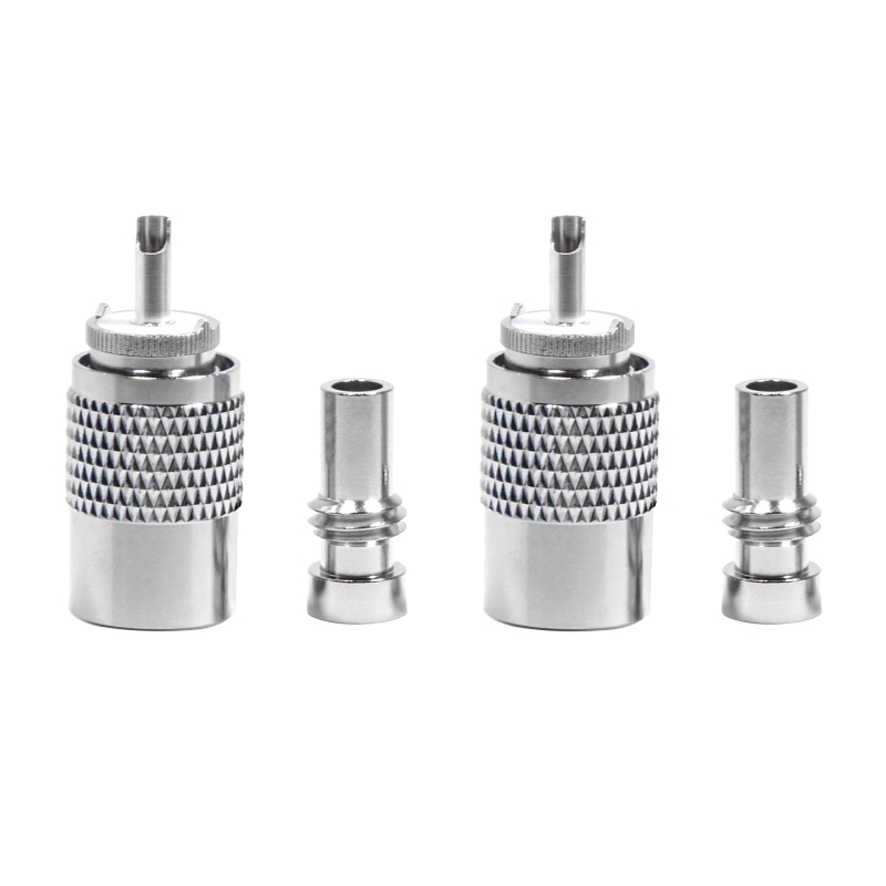 Connecteur industriel,Connecteurs UHF PL 259 mâle vers RG8X RG59 RG8 ...