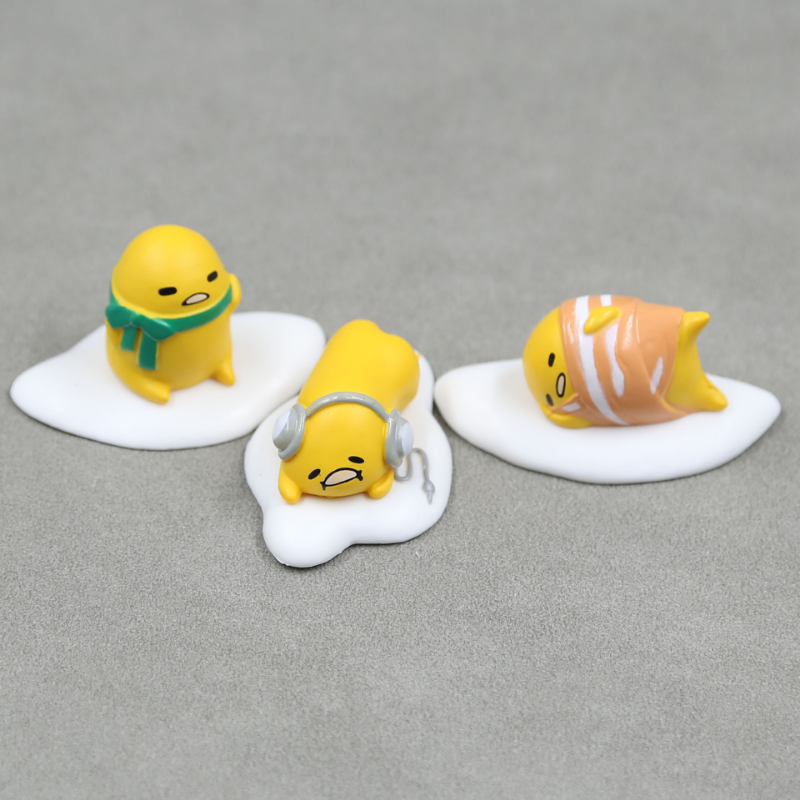 Anime Gudetama Figure Set Decoration Ornaments Toy - KawaiiMerch.com