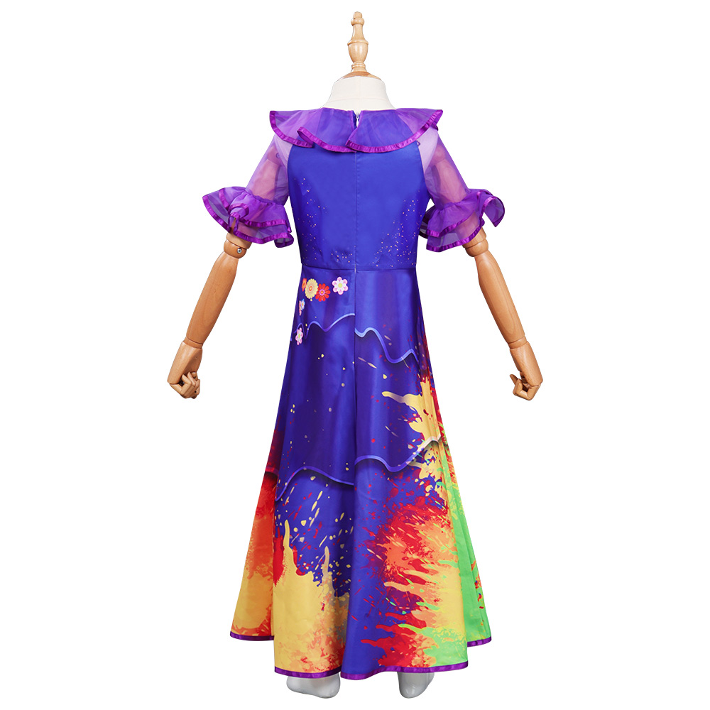 Movie Encanto Isabela Madrigal Cosplay Costume - AllCosplay.com