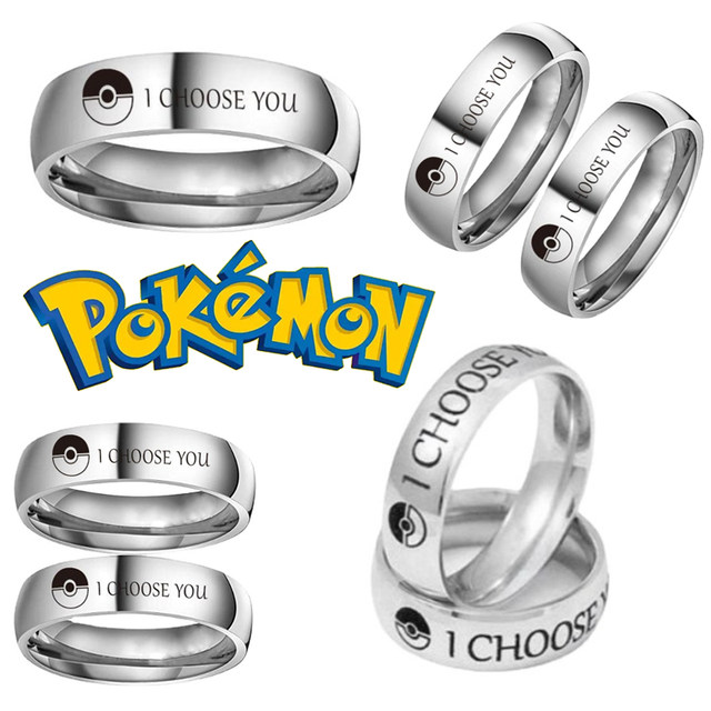 Pokemon Engagement Ring I Choose You