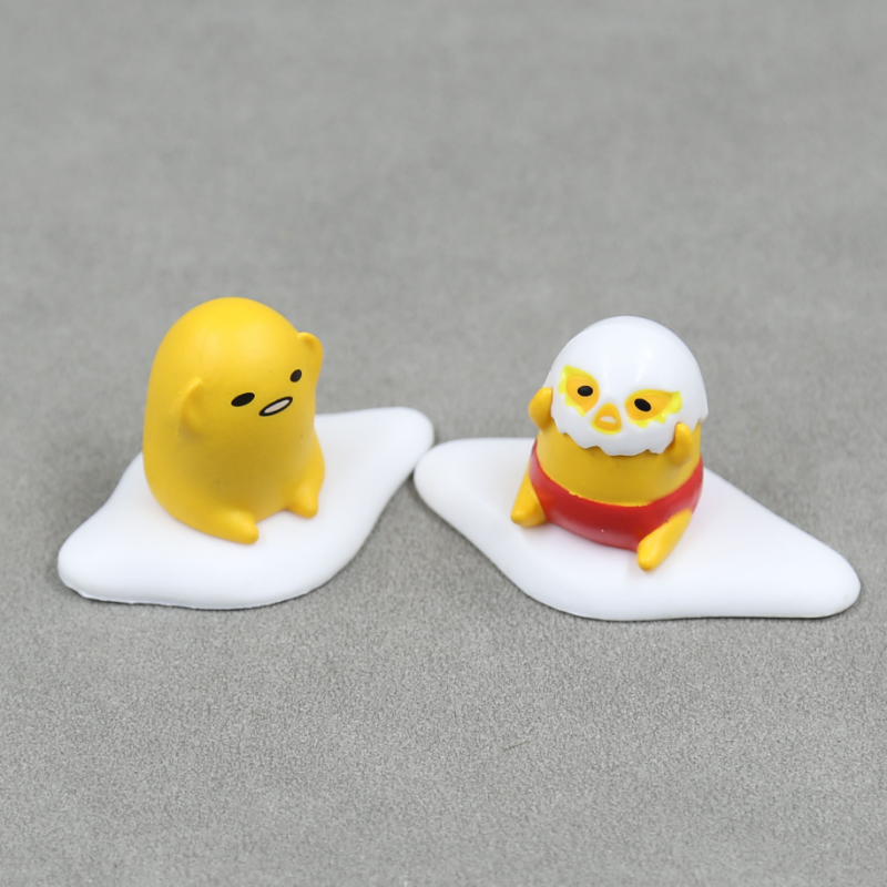 Anime Gudetama Figure Set Decoration Ornaments Toy - KawaiiMerch.com