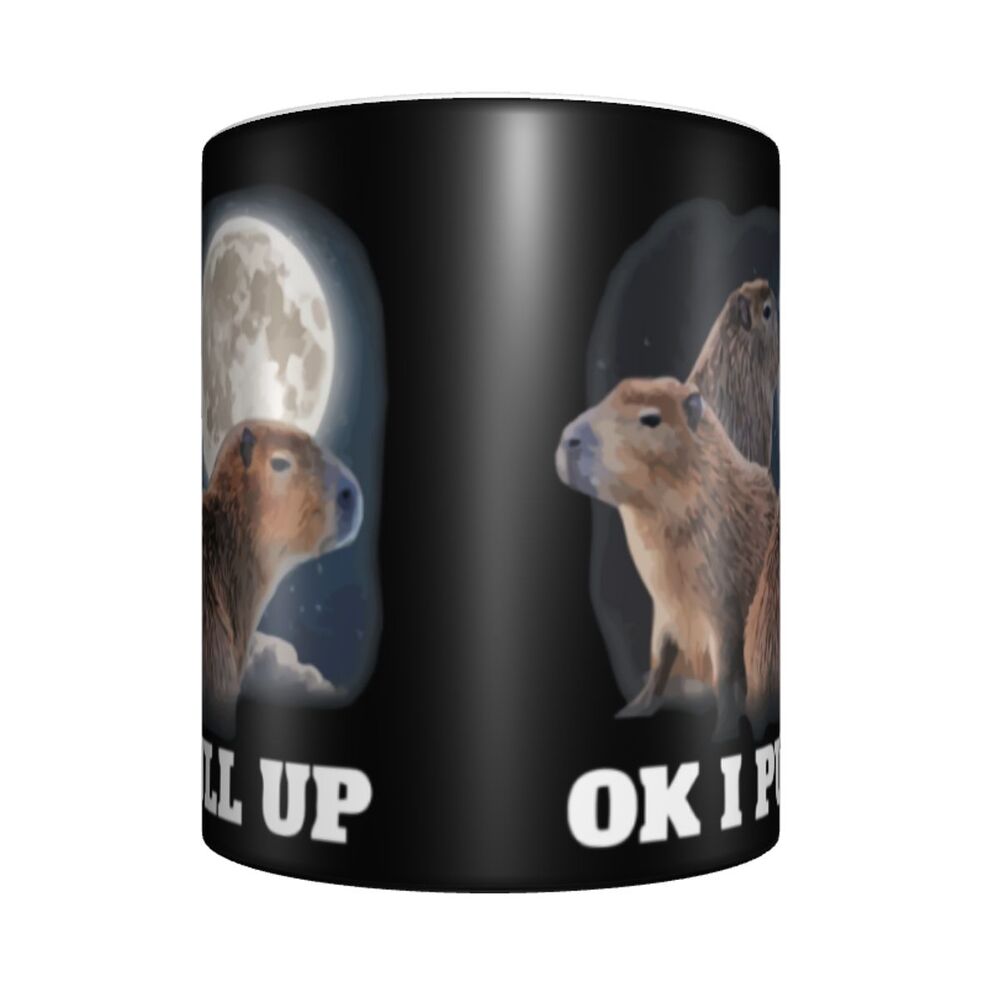 Respect The Capybara Funny Rodent Capibara Coffee Mug DIY Custom Ceram ...