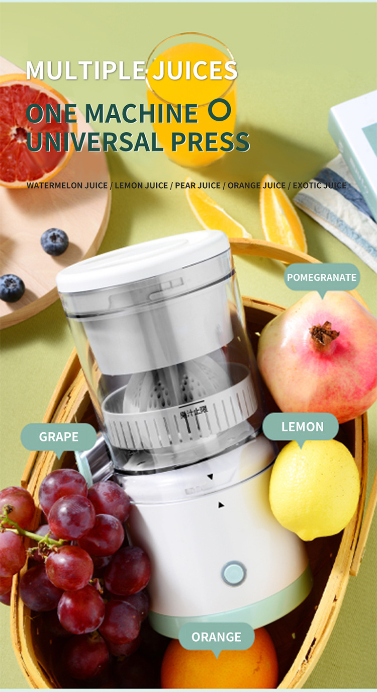 Extracteur De Jus Mini Presseagrumes Électrique Portable Orange Citron ...