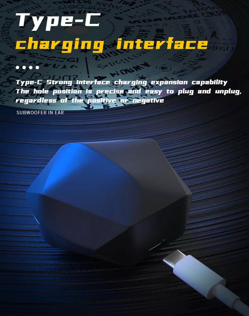 Fone de Ouvido Bluetooth TWS sem Fio BASIKE - BAFON-6771