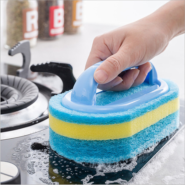 Sponge toilet brush store
