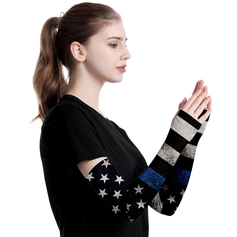 Manchon Bras,Manchon de bras rafraîchissant d'été pour hommes et femmes ...