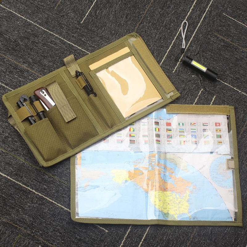 Weatherproof Map Case Portable Tactically Map Storage Bag Hiking Map ...