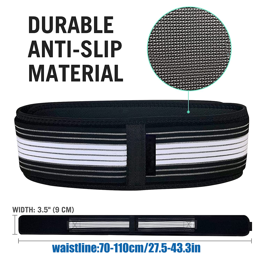 Cinturón de Apoyo Lumbar para Alivio del Dolor de Cadera y Sciatica ...