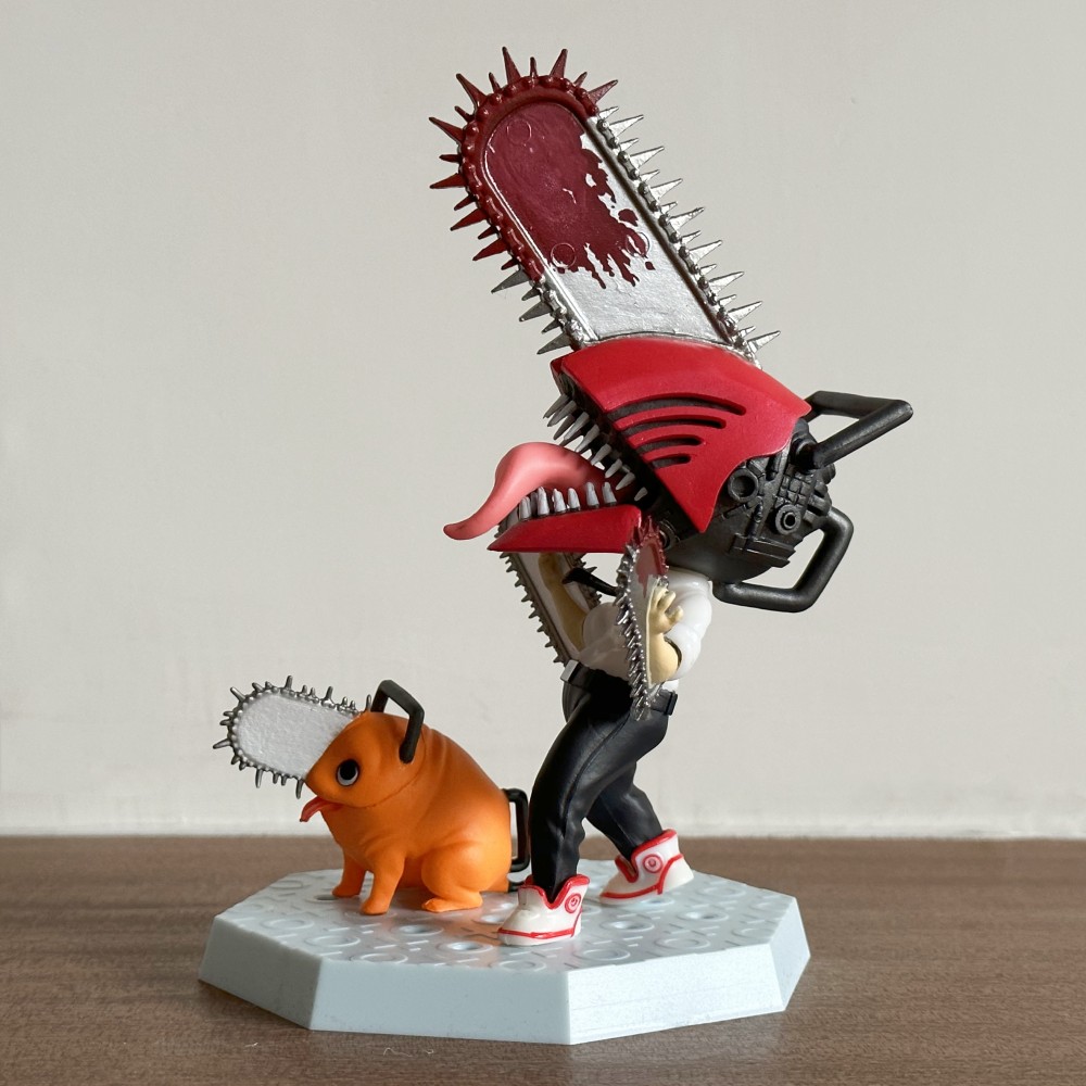 Anime Chainsaw Man Denji Pochita Kawaii Statue Toy - KawaiiMerch.com