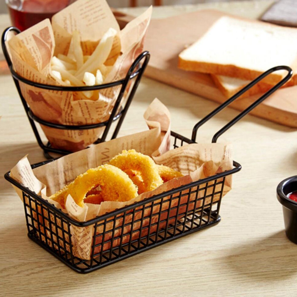 Panier à linge,Panier à frites antirouille en acier inoxydable,seau ...