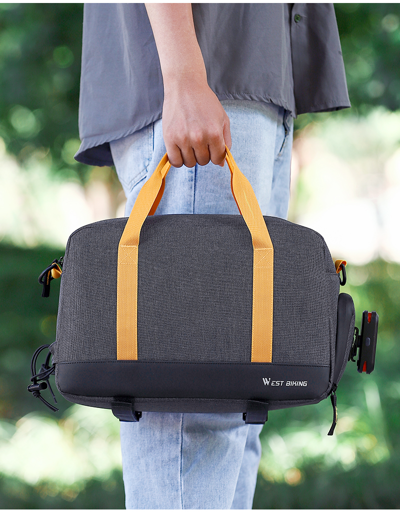 Panier-sacoche vélo,WEST BIKING-Sac de coffre de vélo électrique de ...