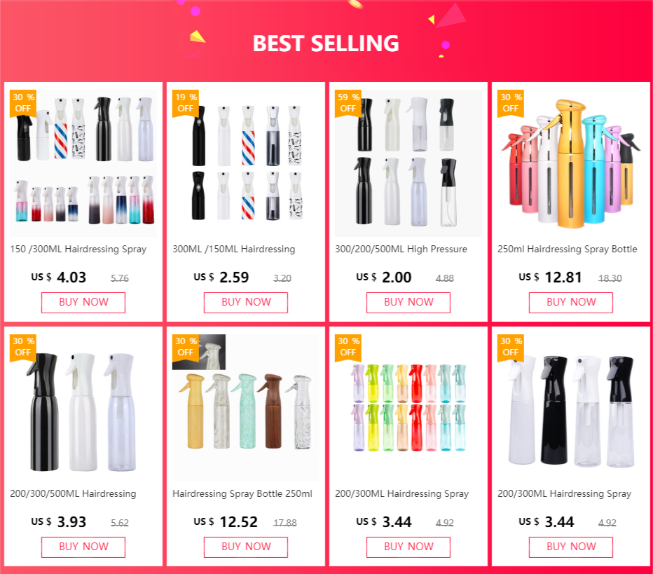 FLACON-POMPE,Rouge-200ml--Bouteille de pulvérisation'alcool pour Salon ...