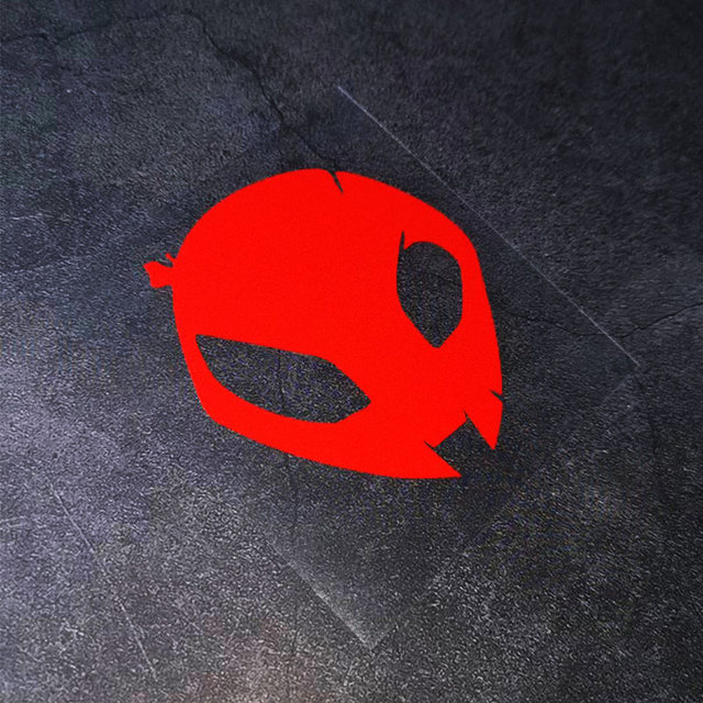 Ufo Alien Logo Decal 43cm Md Racing Products Mixed Alien Ufo Stickers