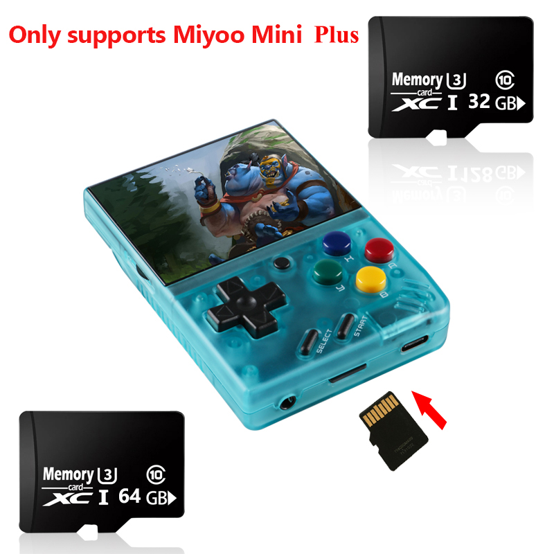 64 Go - Carte mémoire TF pour console de jeu, Carte SD pour MIYOO MINI ...