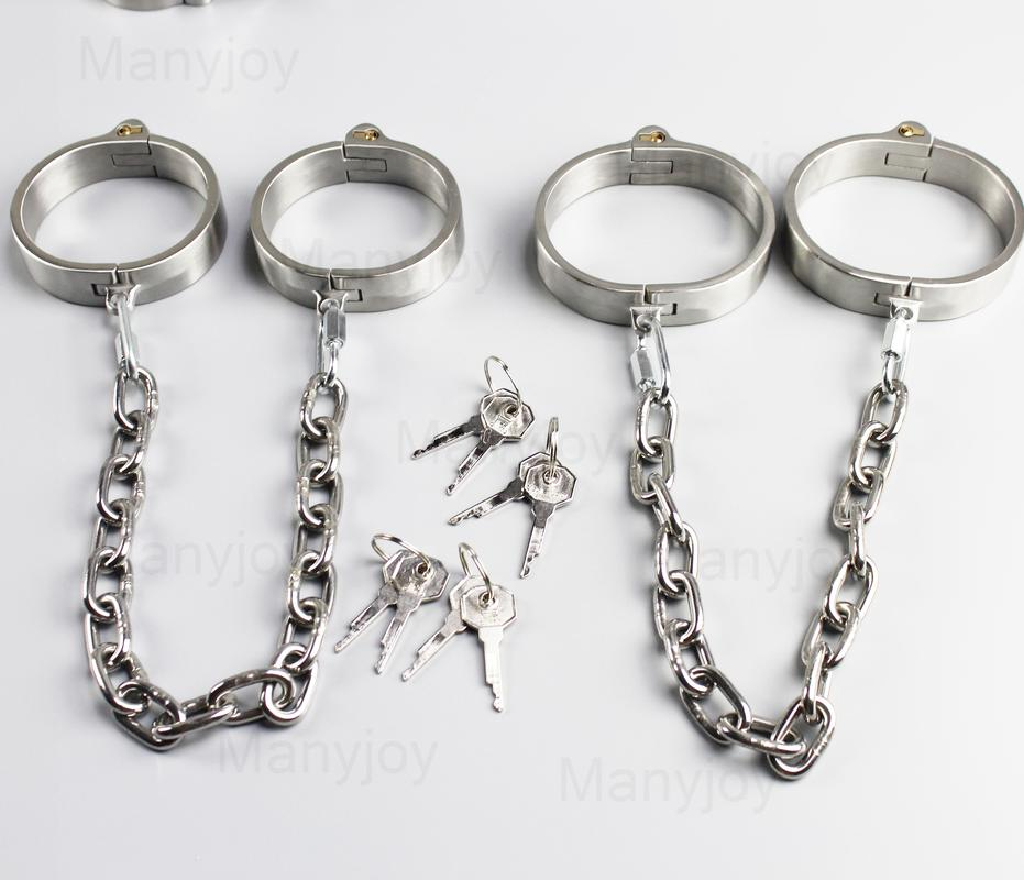 Boutique x - érotique,menottes de Bondage en acier inoxydable pour ...