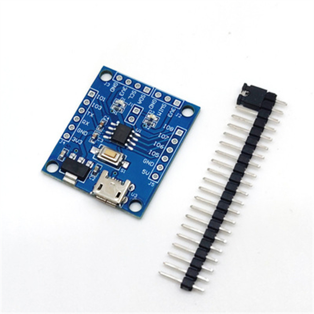 Pied de meuble,Carte de développement pour micro-ordinateur stm8s001, petite puce, STM ...