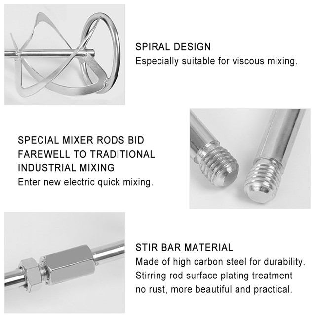 Cement Putty Paint Coating Agitator / Mechanical Rod Special S - Type ...