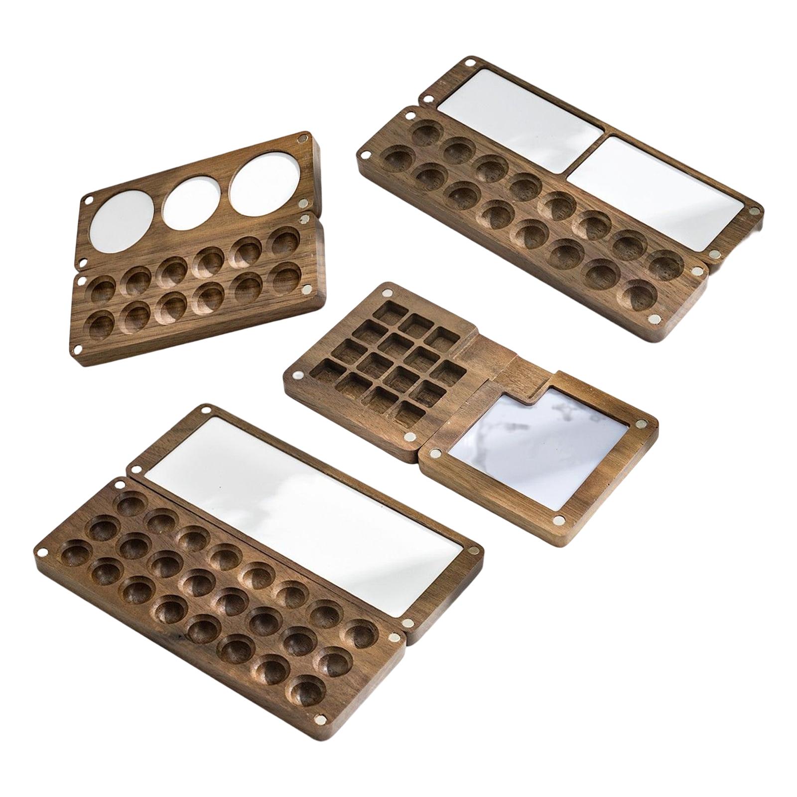 Portable Wooden Oil Paint Palette EllaSeal portable-wooden-oil-paint-palette-ellaseal
