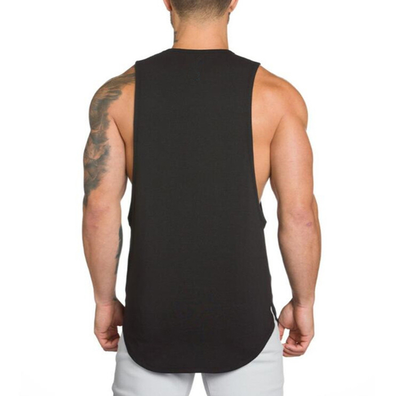 Muscleguys Cotton Gym Tank Top Men Bodybuilding Vest Fitness Clothing ...