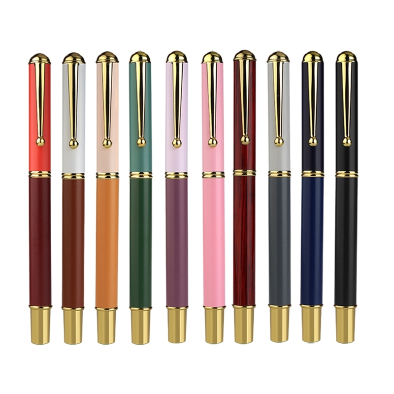 Stylo-parure,Ensemble de stylo plume à pointe pinceau flexible ...