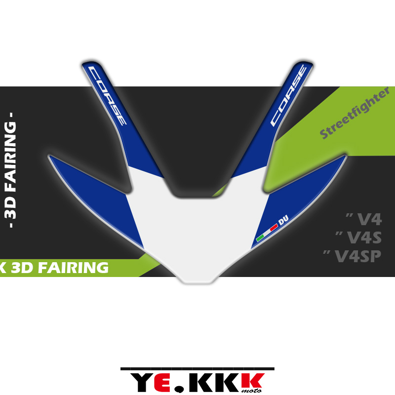 For Ducati Streetfighter V4 V4s V4sp 3d Fairing Sticker Decals Front ...