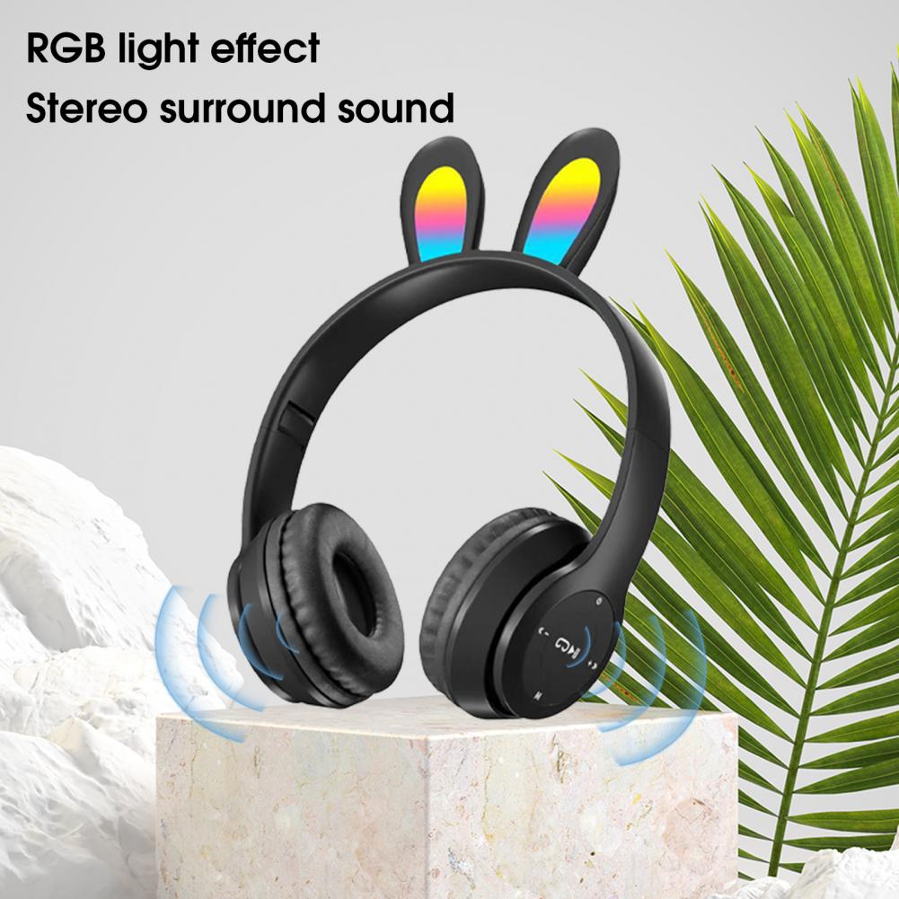 Купить Беспроводные накладные наушники-гарнитура Rabbit Ear Y08R ...