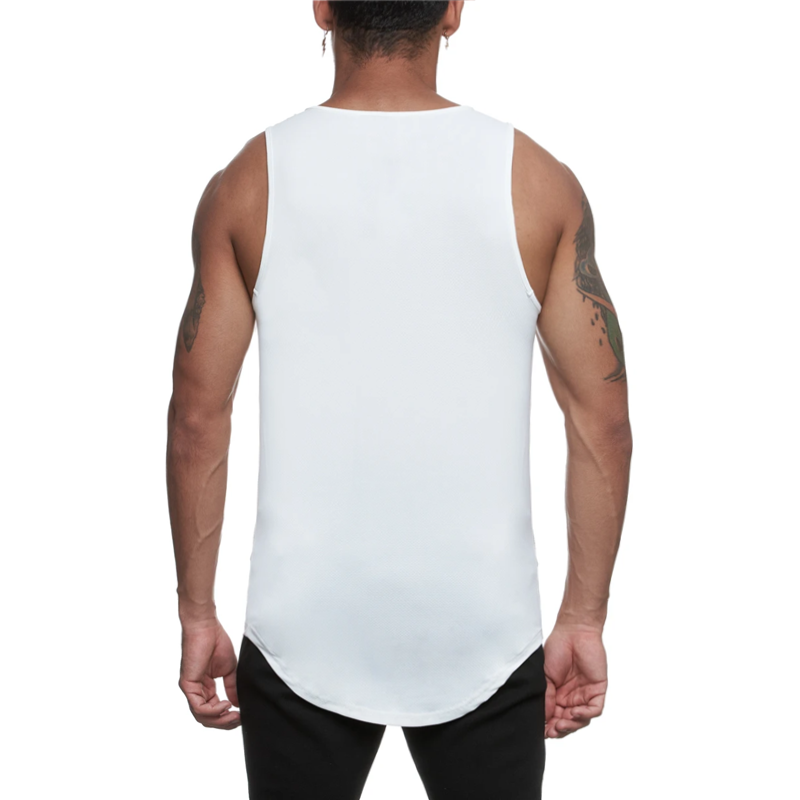 Camiseta sin mangas de gimnasio para hombre, chaleco informal con estampado sólido, ropa de ...