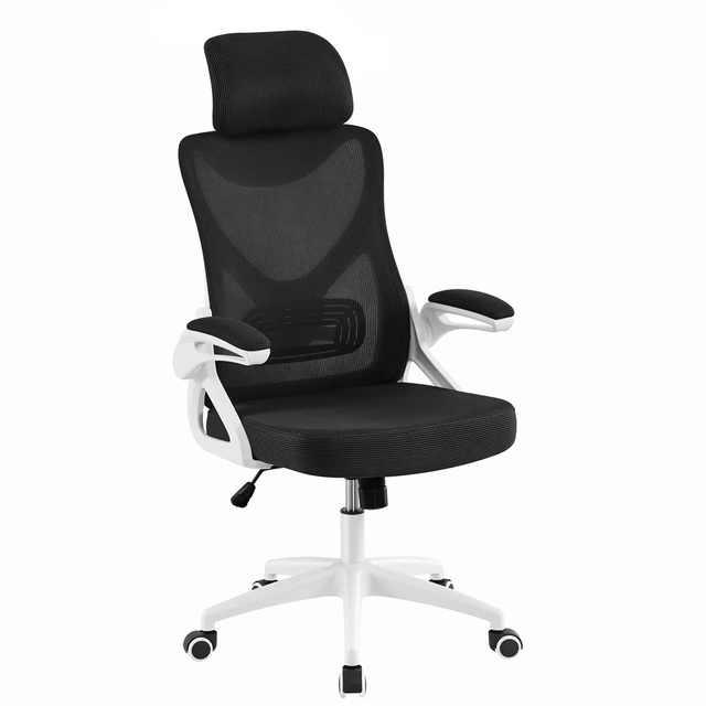 SmileMart High Back Ergonomic Mesh Office Chair with Adjustable Padded Headrest office chair ergonomic