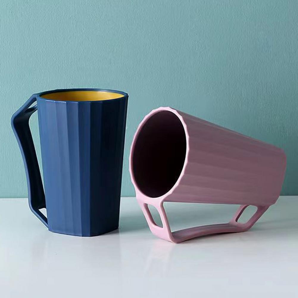 Bleu - Gobelet de bain de bouche ergonomique grande capacité, Design de ...