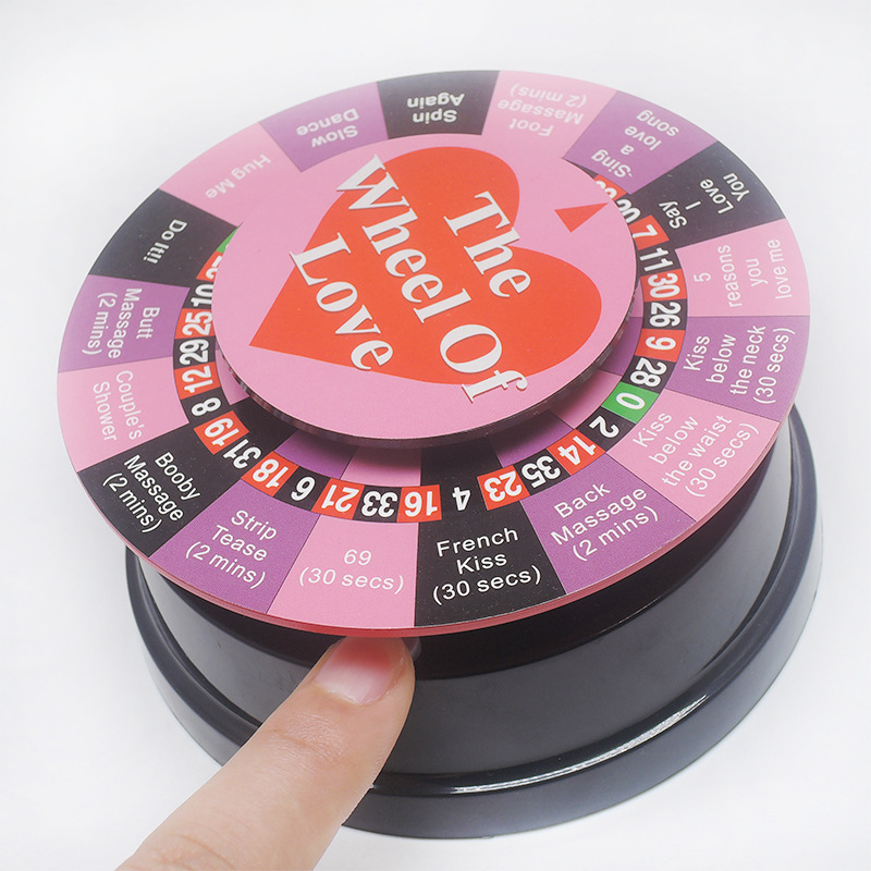 Mini Roue De La Roue De La Fortune Avec 17 Façons Pour Jouer À Des Jeux