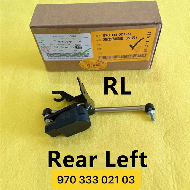 ポルシェ パナメーラ 970 09-16y フロント エアサス エアサスペンション ハイトセンサー レベルセンサー 前 左 右 ...