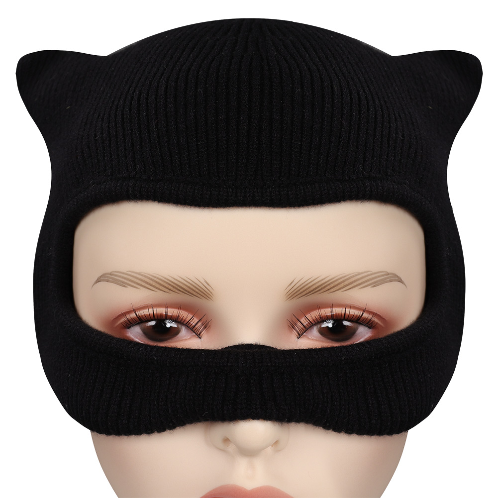 Anime Catwomen Selina Kyle Mask Cosplay Costume - AllCosplay.com