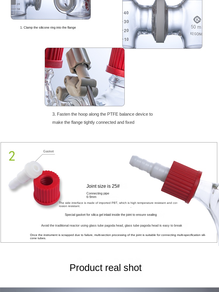 50ml type II microbial fuel microbial reactor MFC clamp proton charged ...