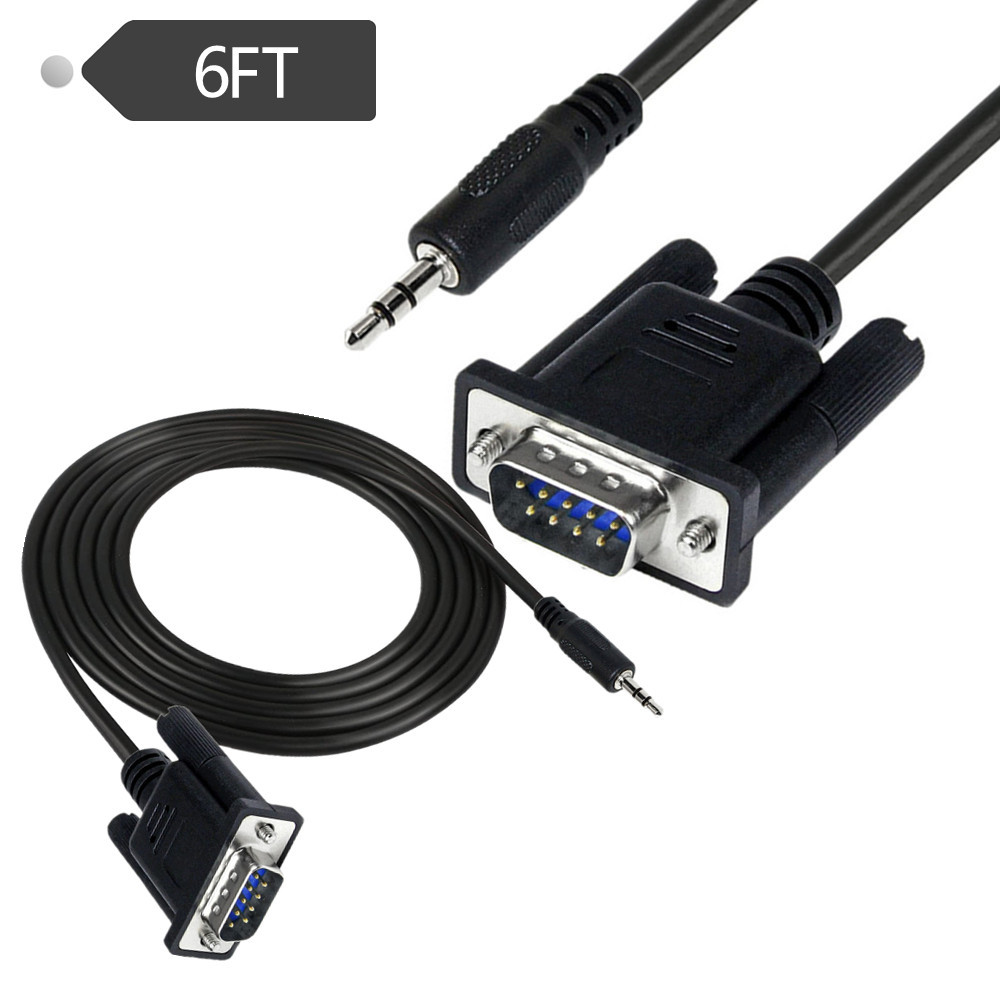 Câble série DB9 RS232 - Bose - Adaptateur AUX - 3.5m - Filaire - Noir ...