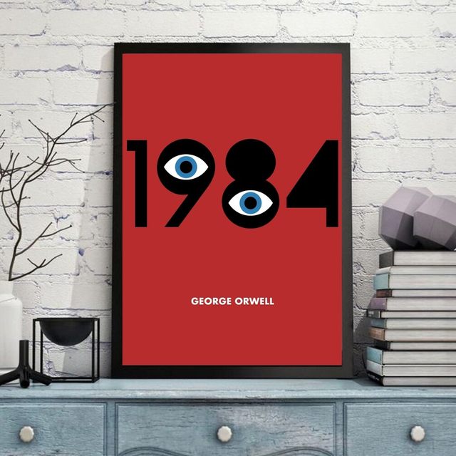 1984 Book Poster